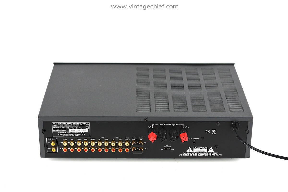 NAD C350 Amplifier + Remote Control | 2 x 60 Watt | Stereo | Pre Out ...