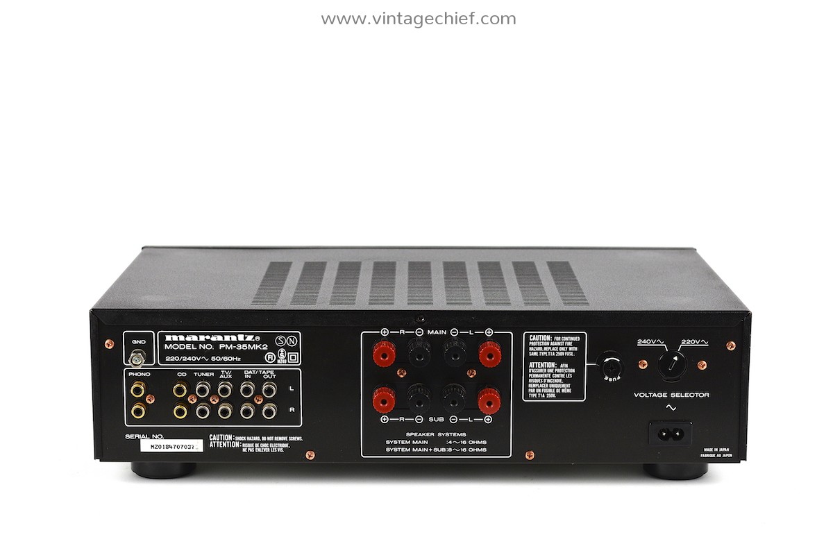 Marantz PM-35 MKII Amplifier | Defective | For Parts or Repair ...