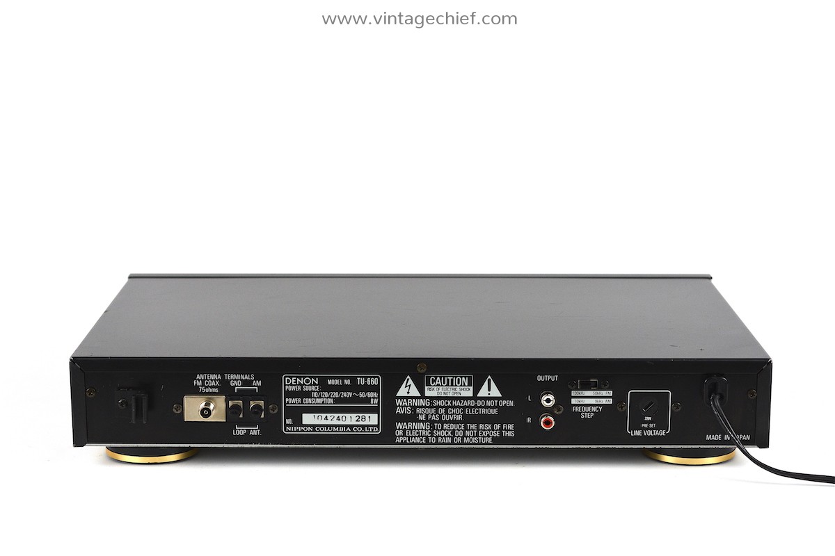 Denon TU-660 FM AM Tuner + Denon RC-126 Remote Control | Radio | Stereo ...
