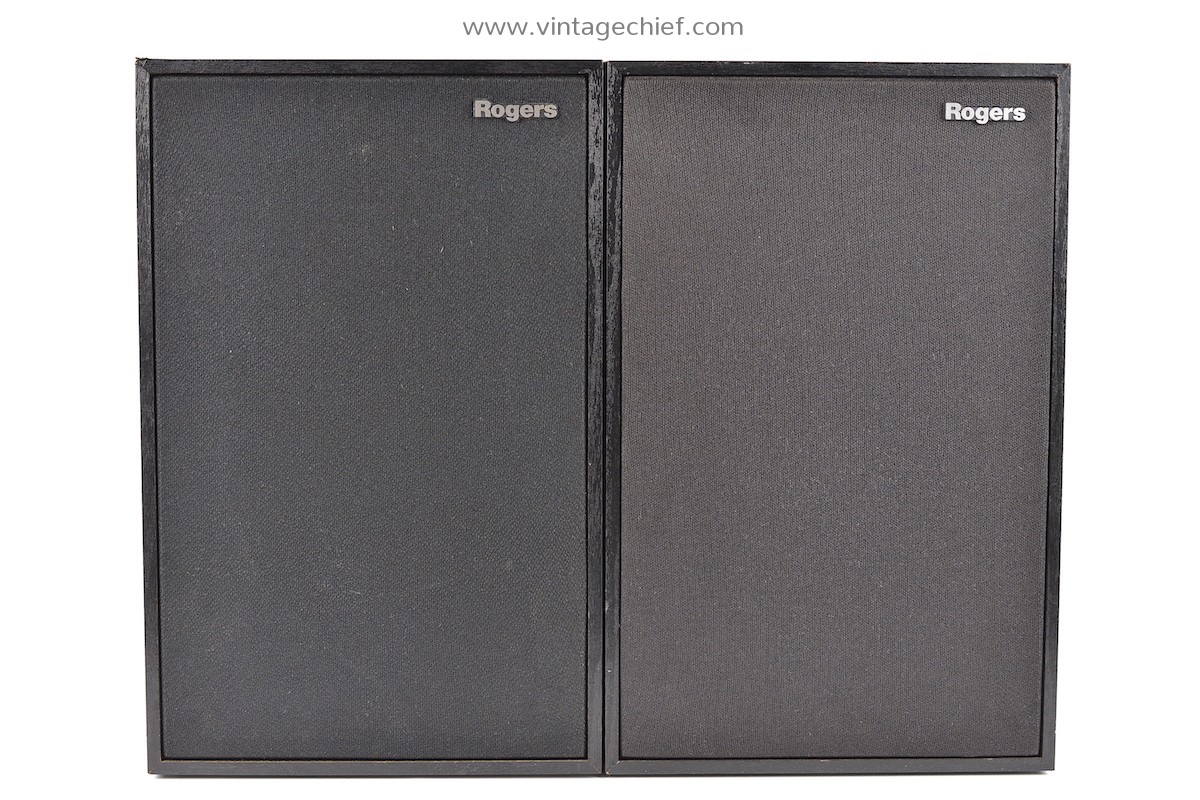 Audiophile Rogers LS2a Speakers + Speaker Grills | Pair | Black ...