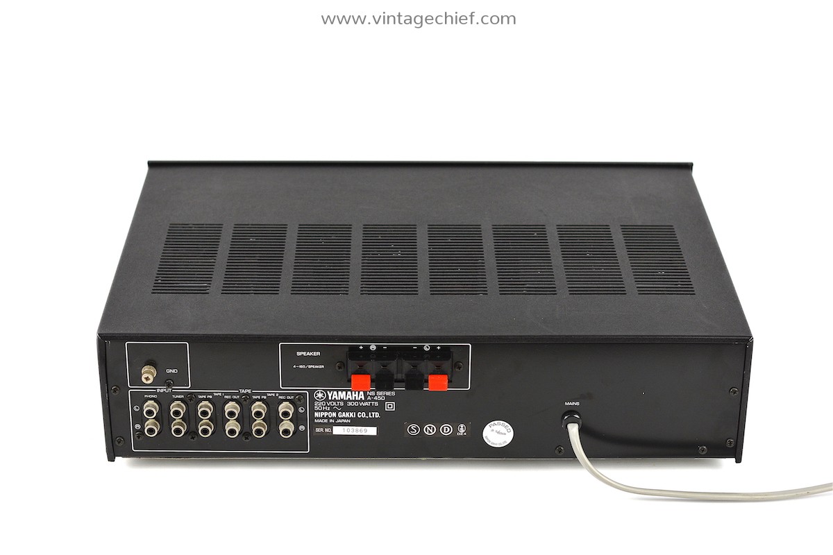 Serviced Yamaha A-450 Natural Sound Amplifier | 2 x 30 Watt | Phono ...