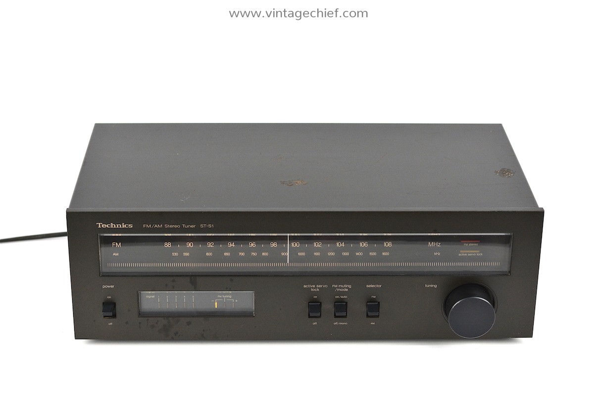 Technics ST-S1 FM AM Tuner | Vintage | Radio | Signal Indicator | Audio ...