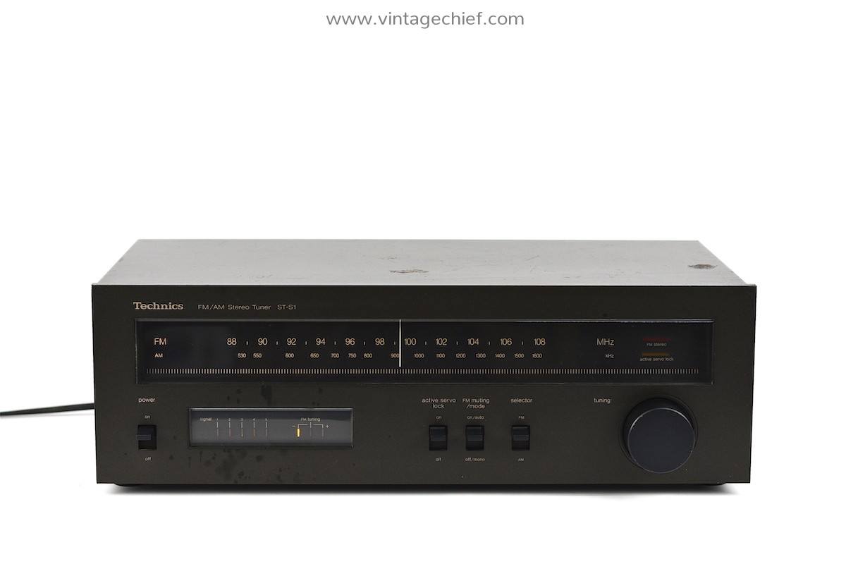 Technics ST-S1 FM AM Tuner | Vintage | Radio | Signal Indicator | Audio ...