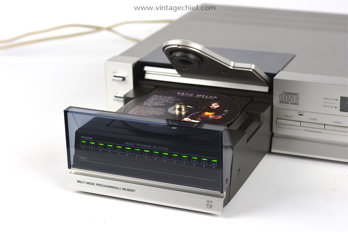 Philips CD303 CD Player | Philips CDM-0 CD Mechanism | Vintage | Philips CD-303