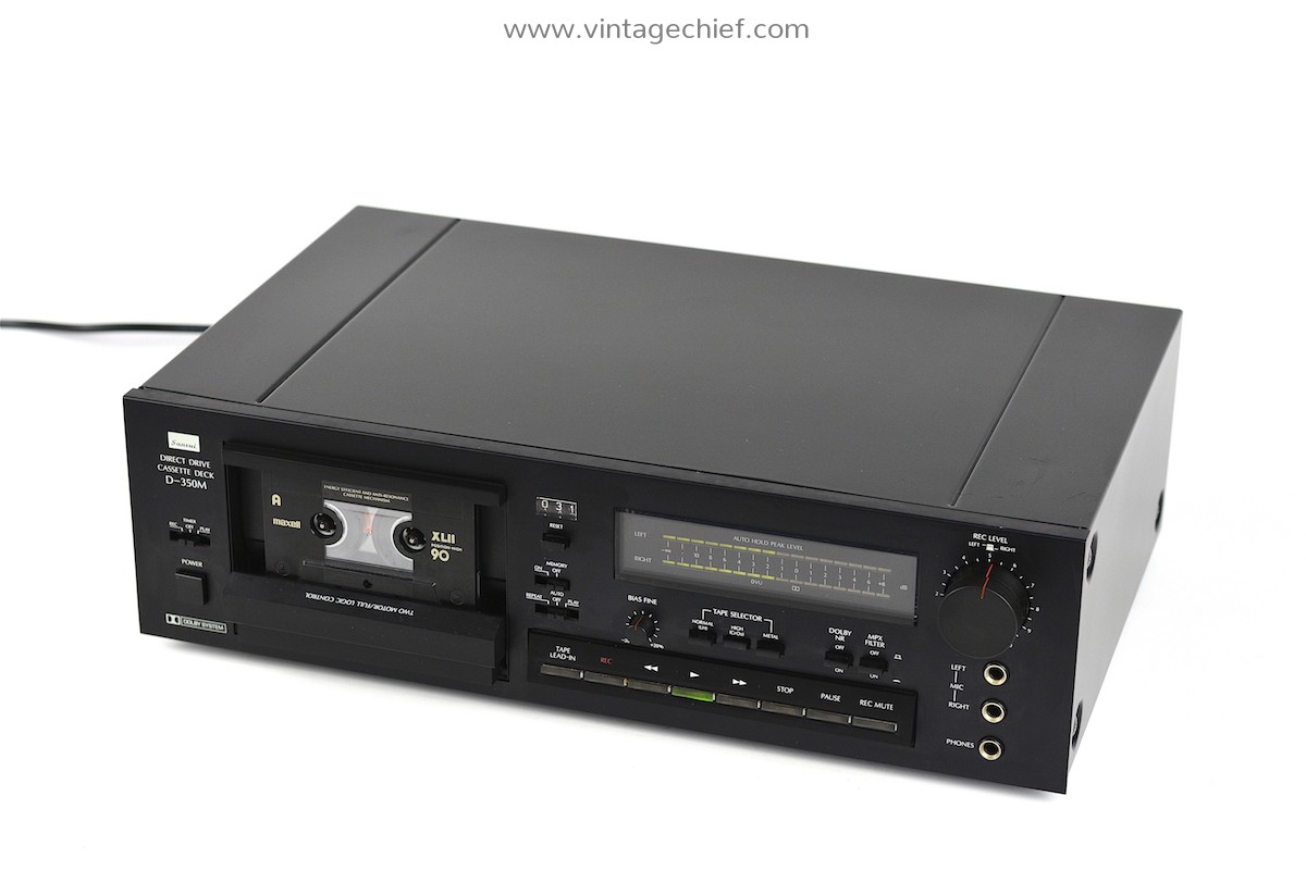 Sansui D-350M Direct Drive Cassette Deck | Tape Deck | Audio | HiFi