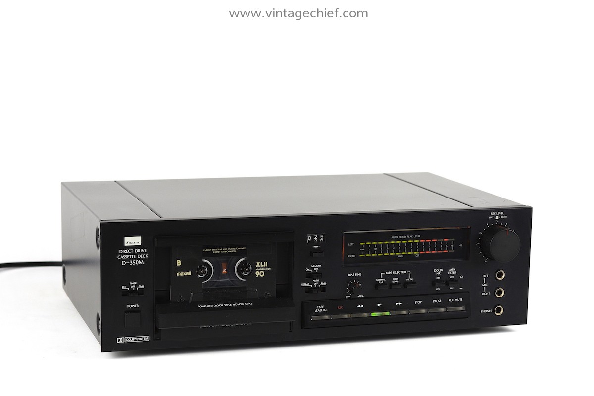 Sansui D-350M Direct Drive Cassette Deck | Tape Deck | Audio | HiFi