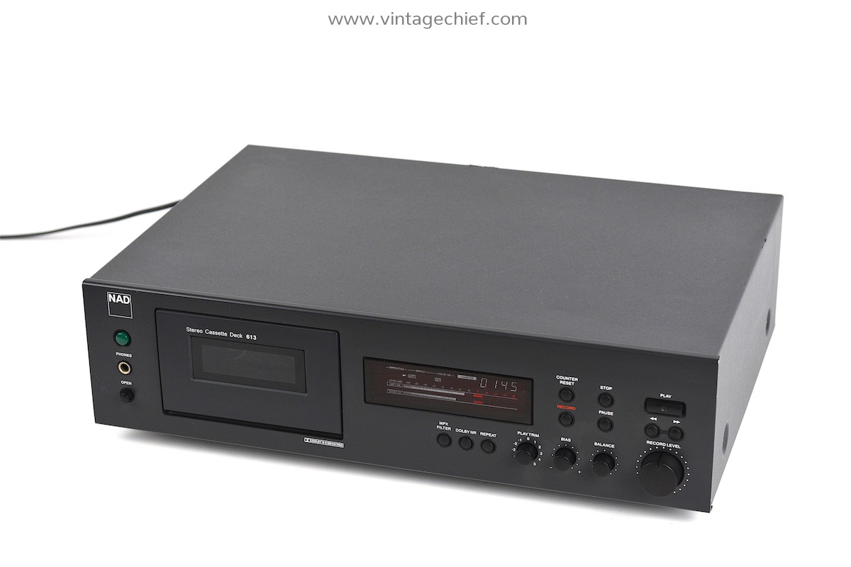 Audiophile NAD 613 Cassette Deck | NAD 613 Tape Deck | Audio | HiFi