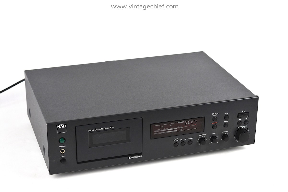 Audiophile NAD 613 Cassette Deck | NAD 613 Tape Deck | Audio | HiFi