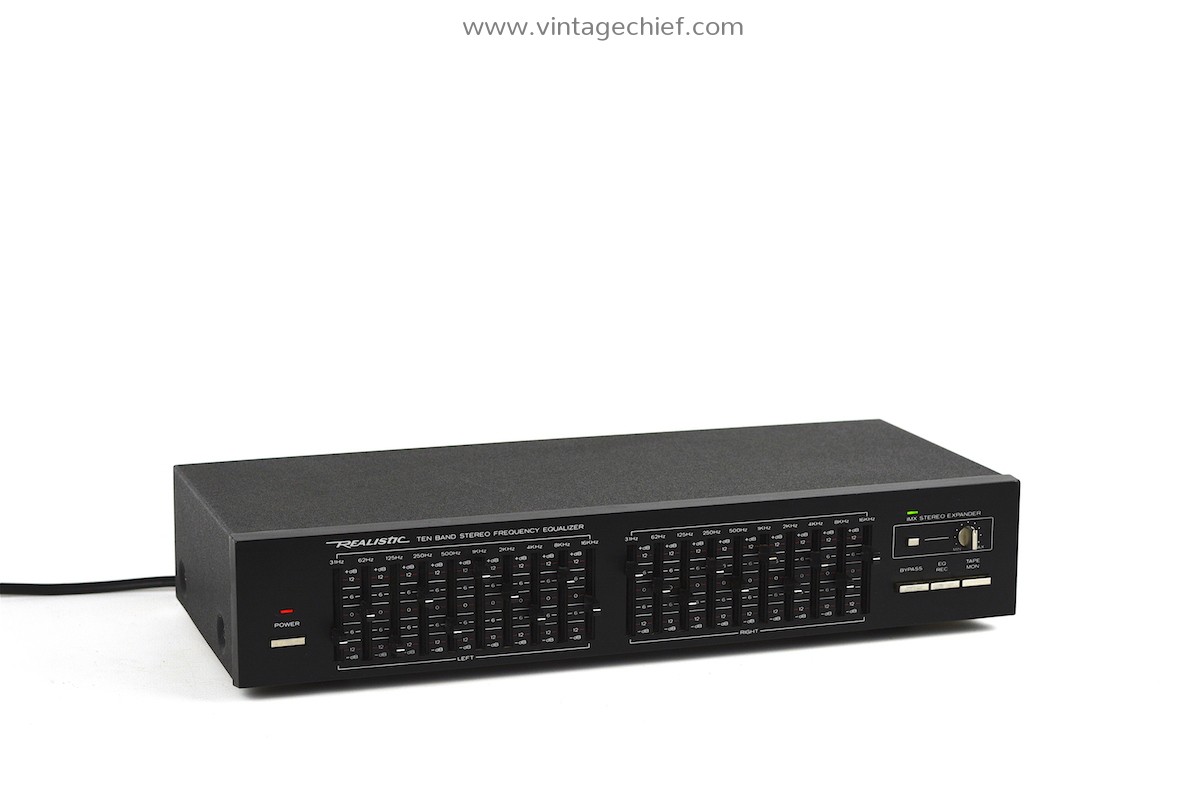 Realistic 31-9080 Equalizer | 10 Band Equalizer | Vintage | Stereo ...