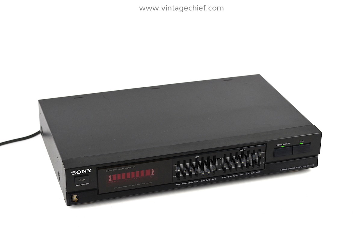 Sony SEQ-310 Stereo Graphic Equalizer | 7 Band | Spectrum Analyzer