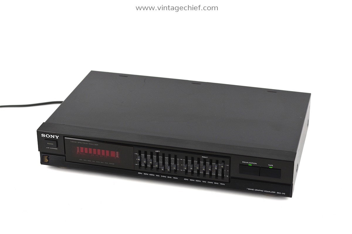 Sony SEQ-310 Stereo Graphic Equalizer | 7 Band | Spectrum Analyzer