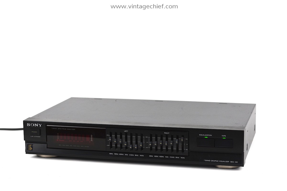 Sony SEQ-310 Stereo Graphic Equalizer | 7 Band | Spectrum Analyzer
