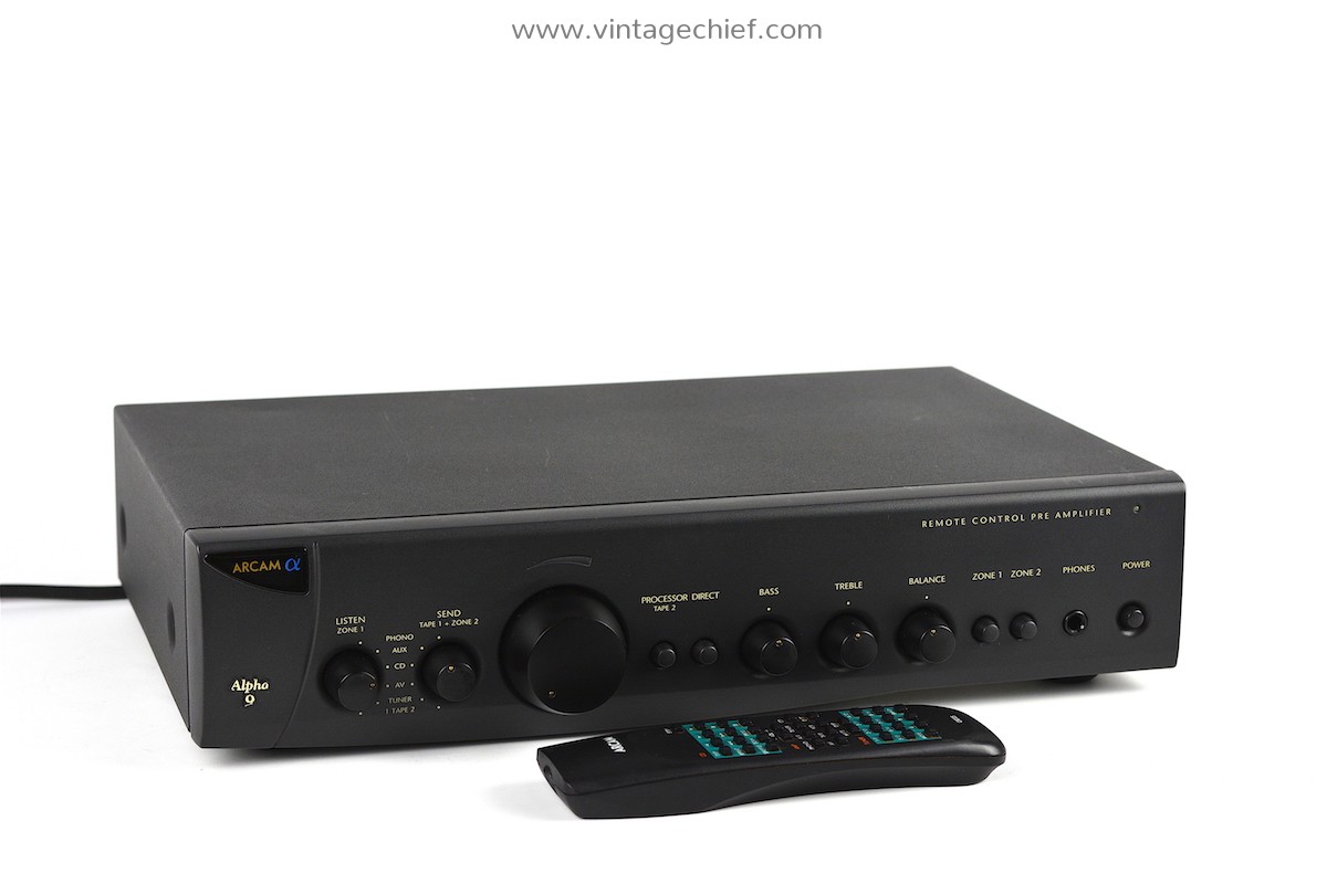 Arcam Alpha 9 Stereo Preamplifier + Arcam CR235 Remote Control ...