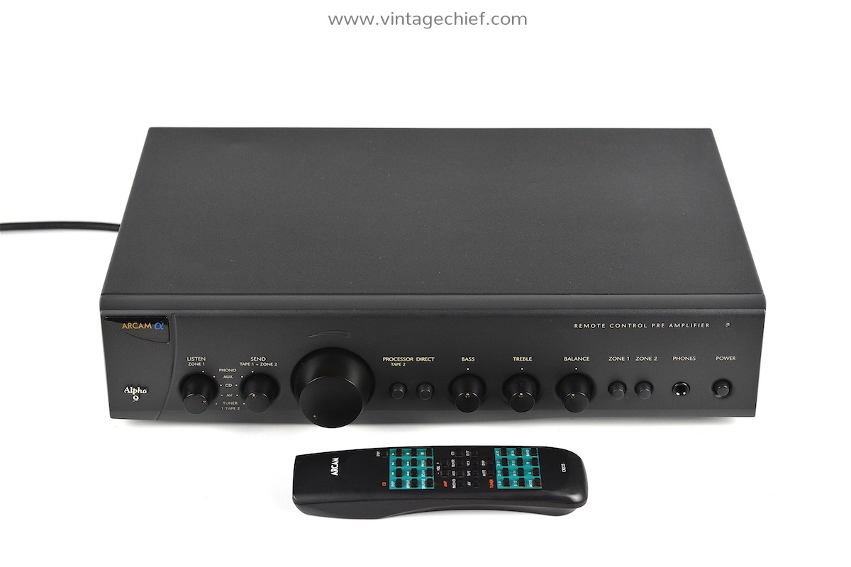 Arcam Alpha 9 Stereo Preamplifier + Arcam CR235 Remote Control ...