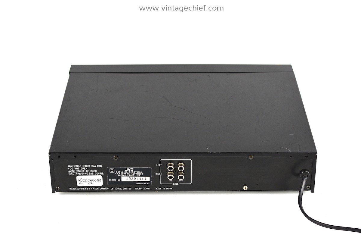 JVC SEA-E700BK Equalizer | 7 Band | Stereo Graphic Equalizer | Audio | HiFi