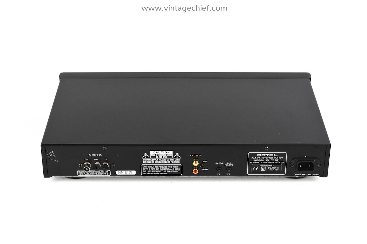 Rotel RT-961 FM AM RDS Tuner + Rotel RR-T92 Remote Control | Audio | HiFi