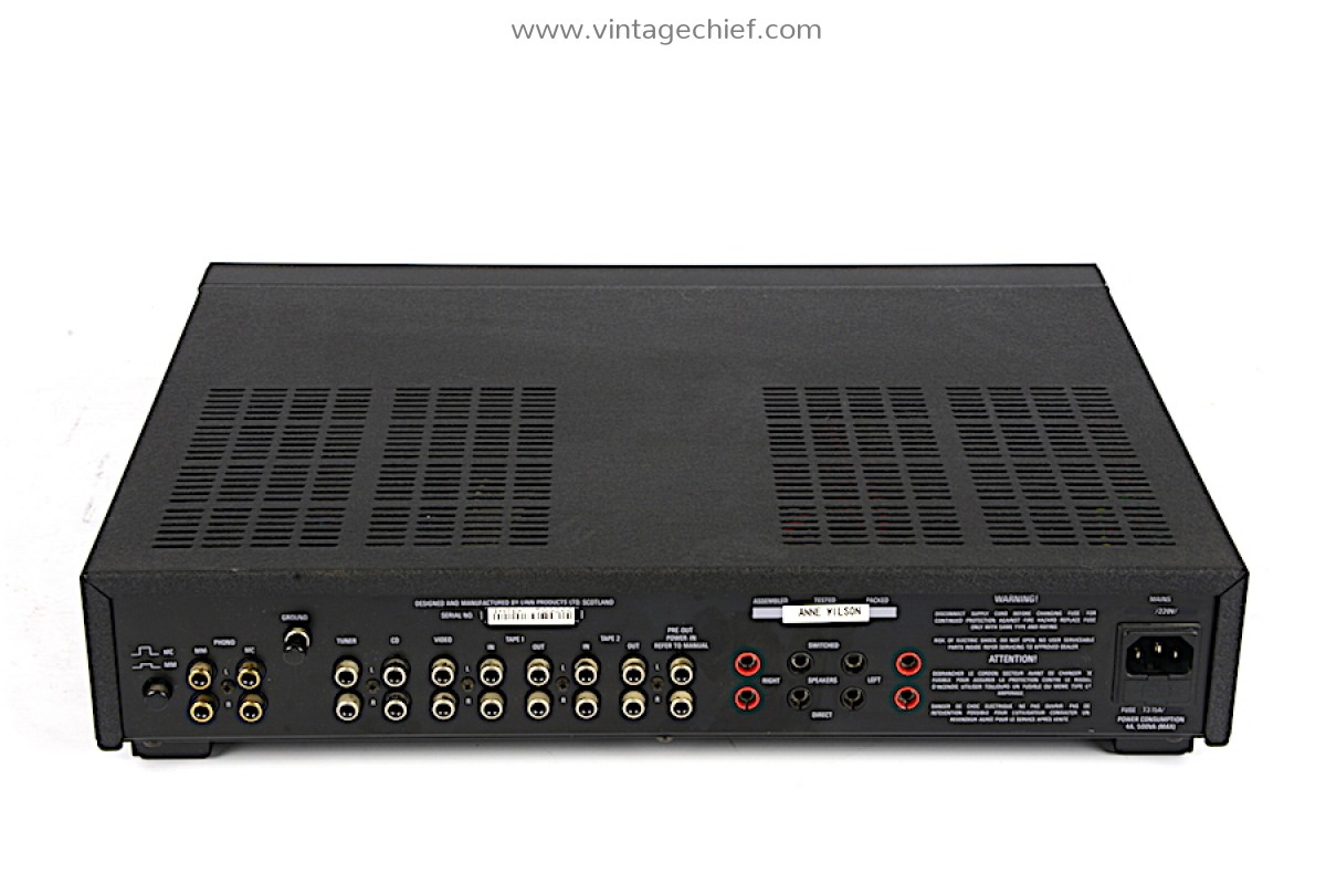 High End Linn Intek Amplifier | Phono MM MC | Stereo | 2 x 50 Watt ...