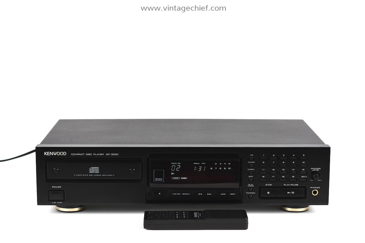 Kenwood DP-3020 CD Player + Kenwood RC-P3020 Remote Control | Cdplayer ...