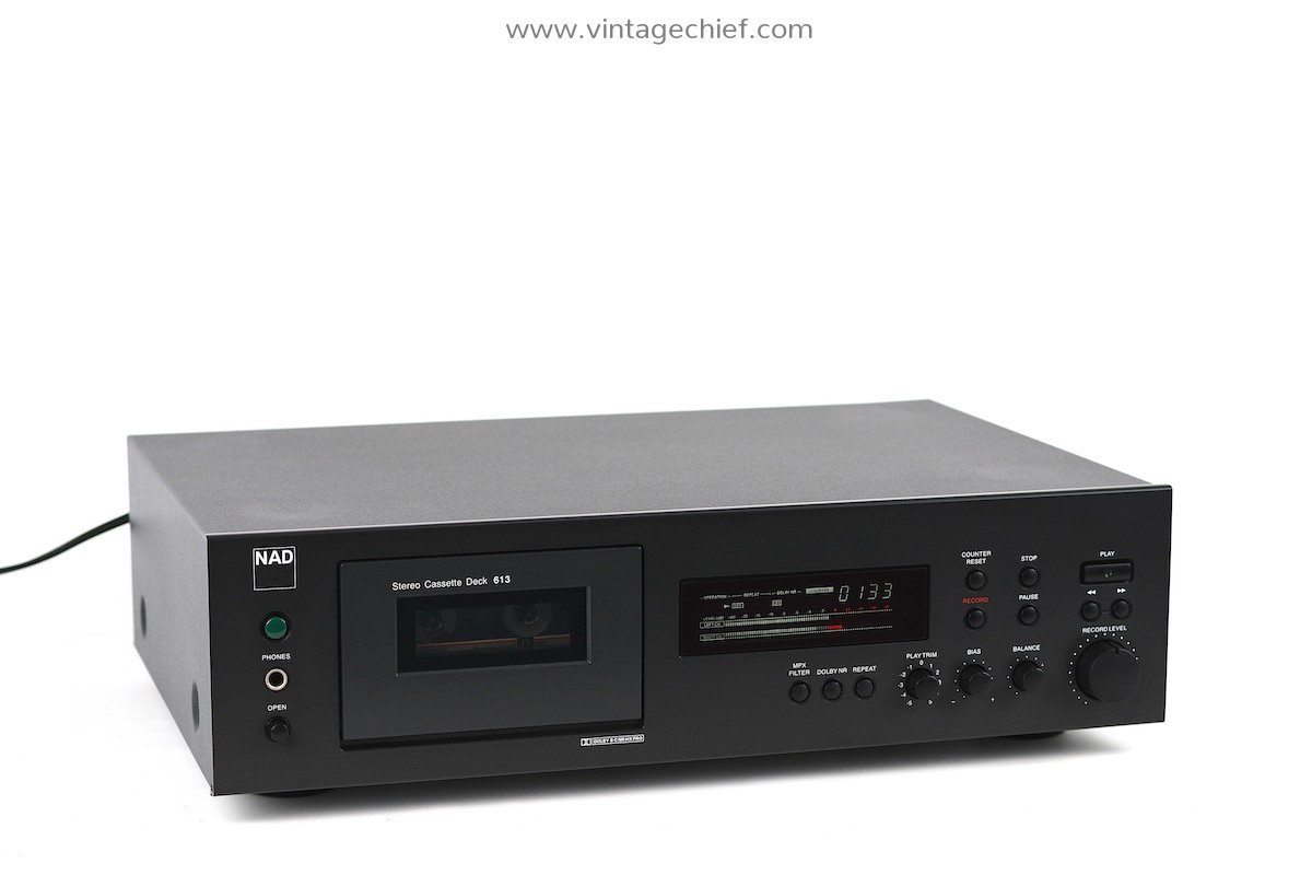 Audiophile NAD 613 Cassette Deck | NAD 613 Tape Deck | Audio | HiFi