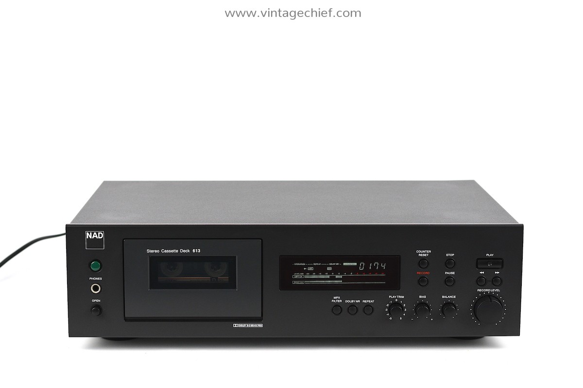 Audiophile NAD 613 Cassette Deck | NAD 613 Tape Deck | Audio | HiFi