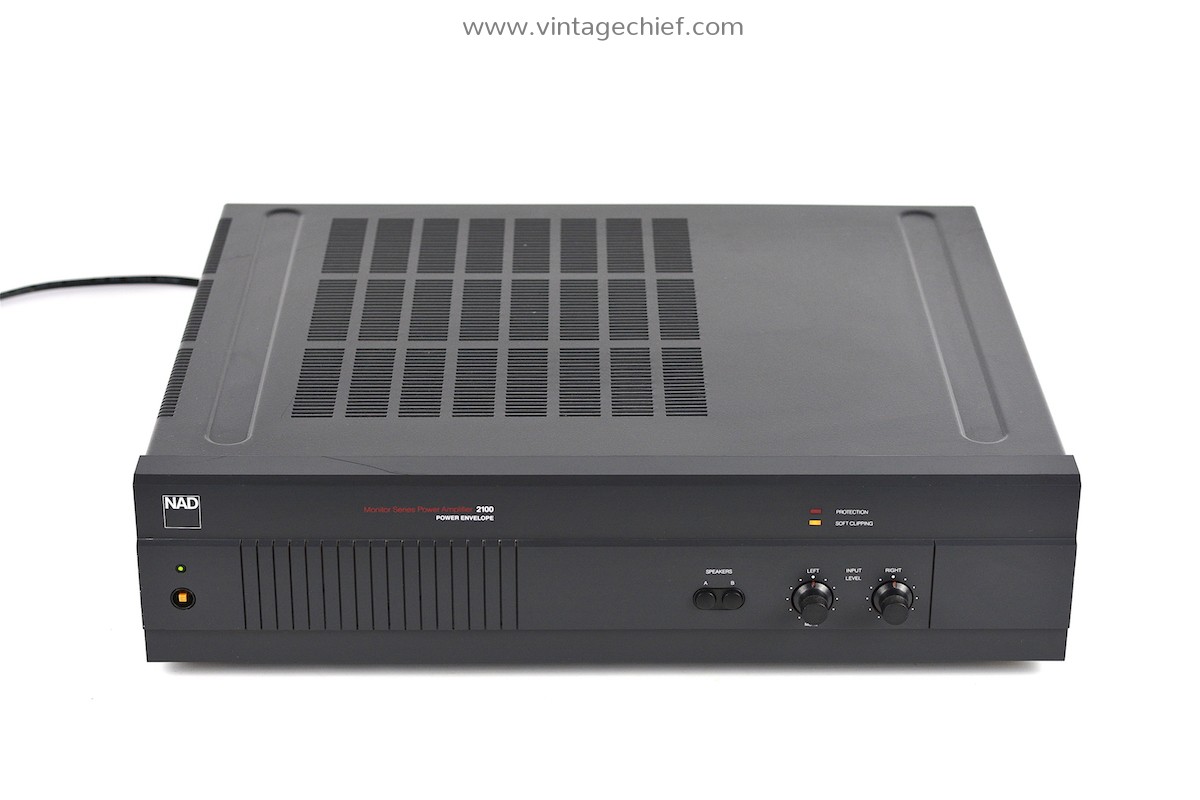 NAD 2100 Monitor Series Power Amplifier | NAD Power Amp | Stereo ...