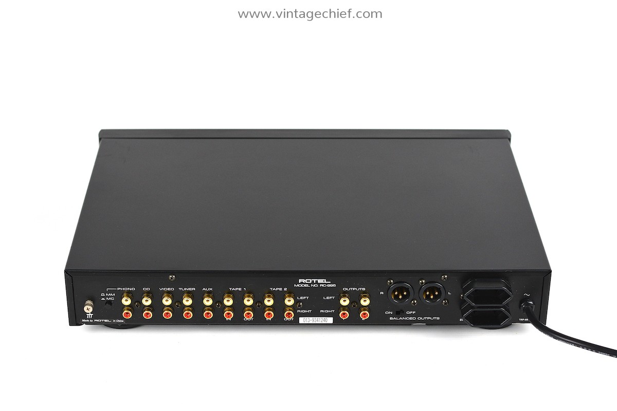 High End Rotel RC-995 Preamplifier + Rotel RR939 Remote Control | Phono ...