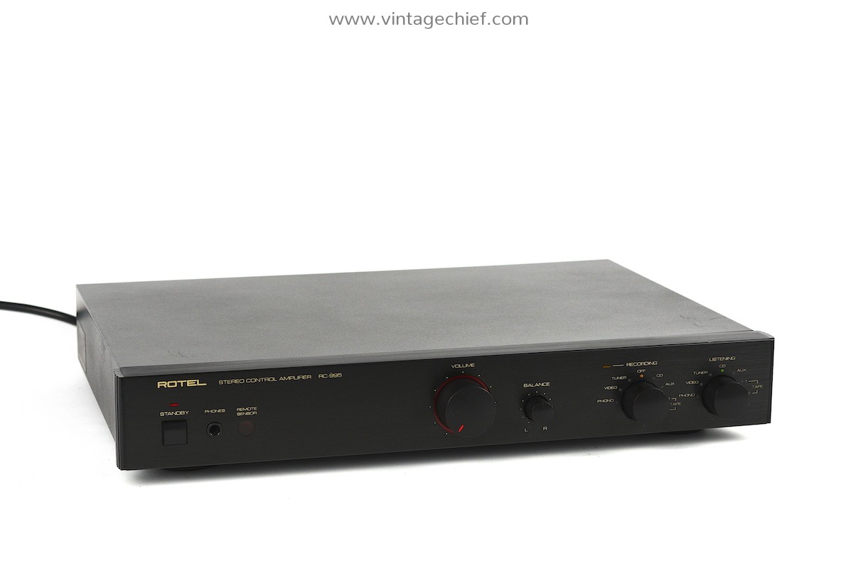 High End Rotel RC-995 Preamplifier + Rotel RR939 Remote Control | Phono ...
