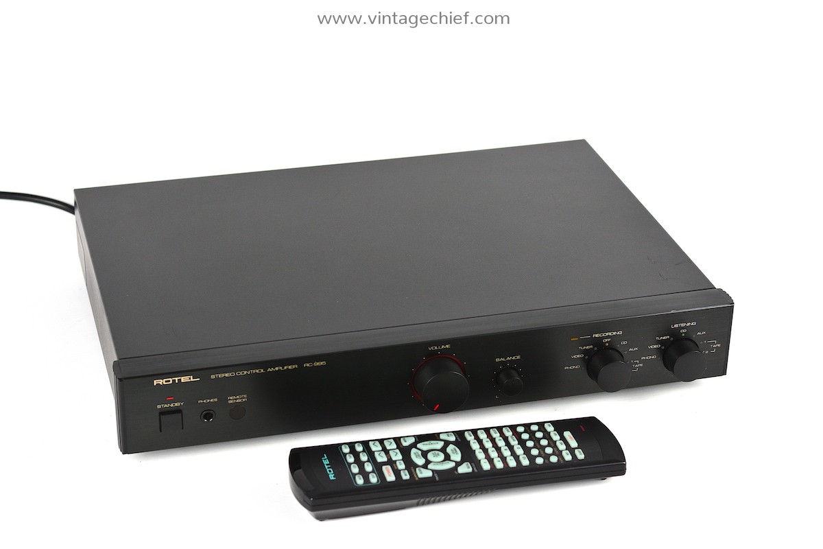 High End Rotel RC-995 Preamplifier + Rotel RR939 Remote Control | Phono ...