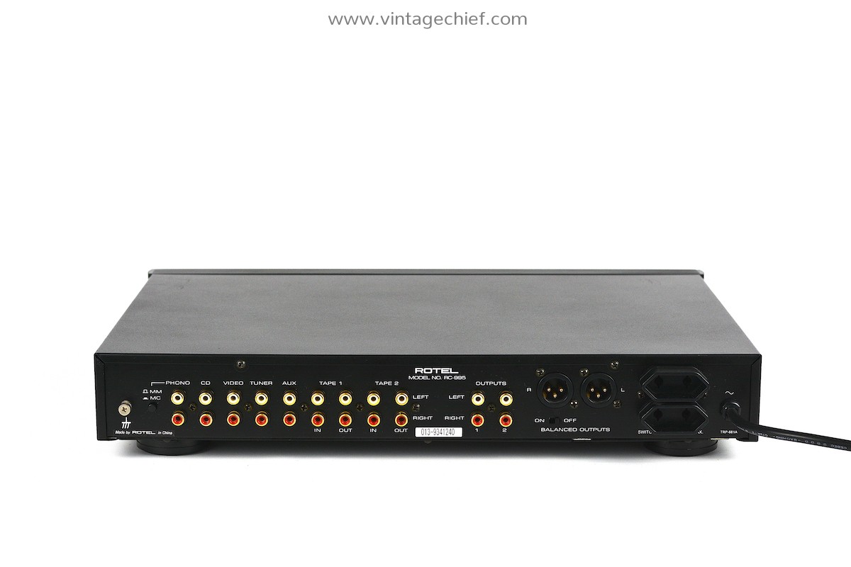 High End Rotel RC-995 Preamplifier + Rotel RR939 Remote Control | Phono ...