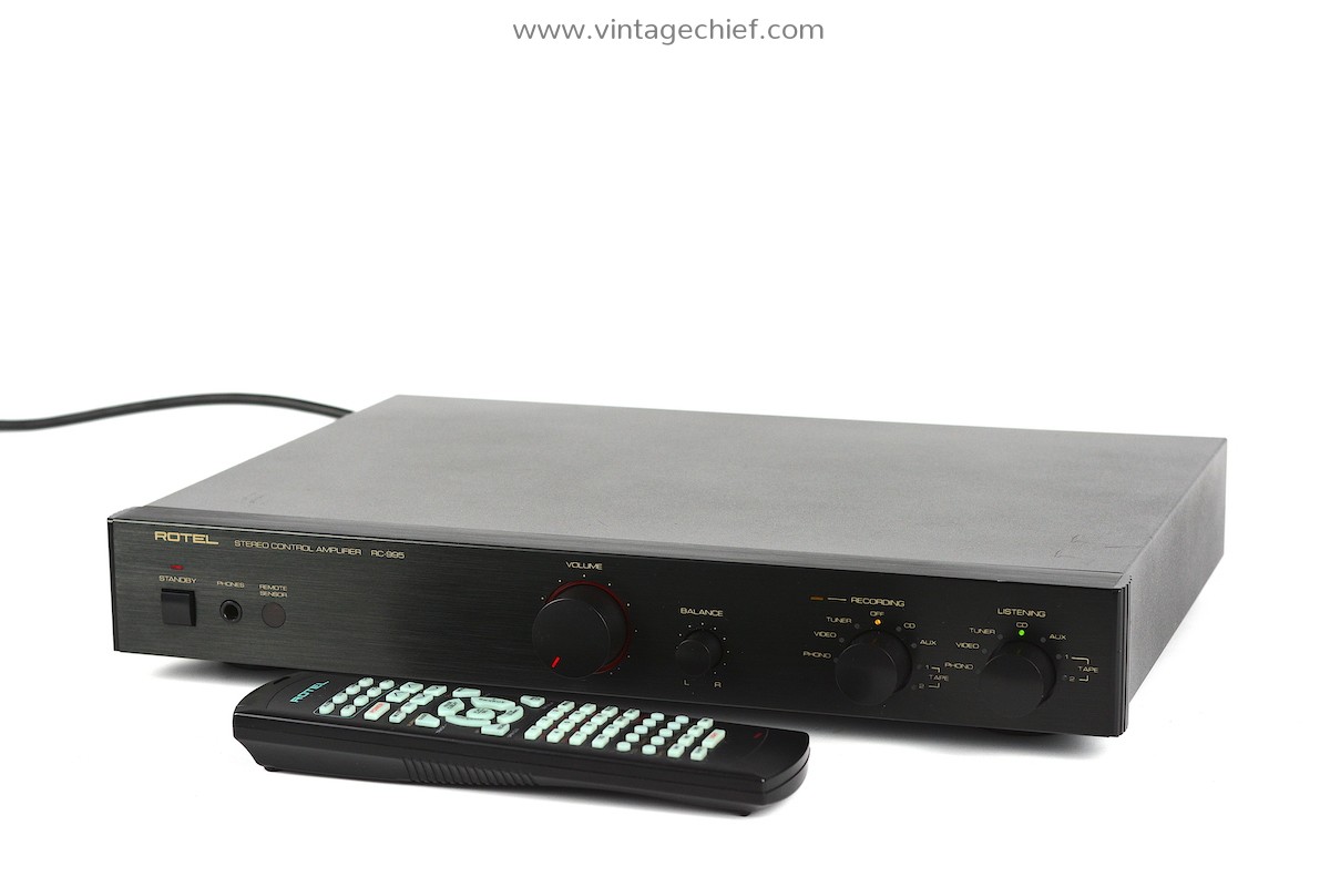 High End Rotel RC-995 Preamplifier + Rotel RR939 Remote Control | Phono ...