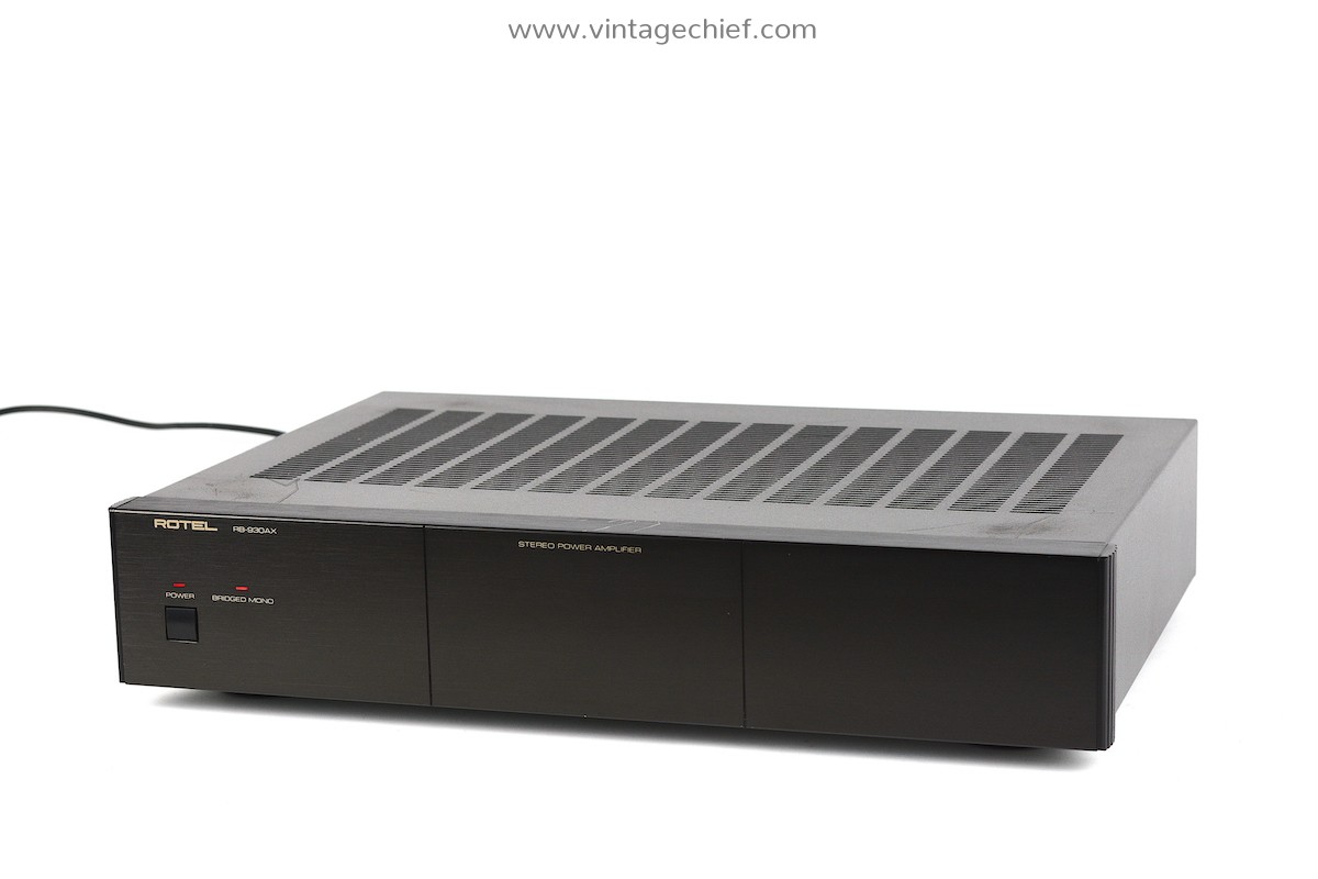Rotel RB-930AX Power Amplifier | Stereo | Power Amp | Audio | HiFi