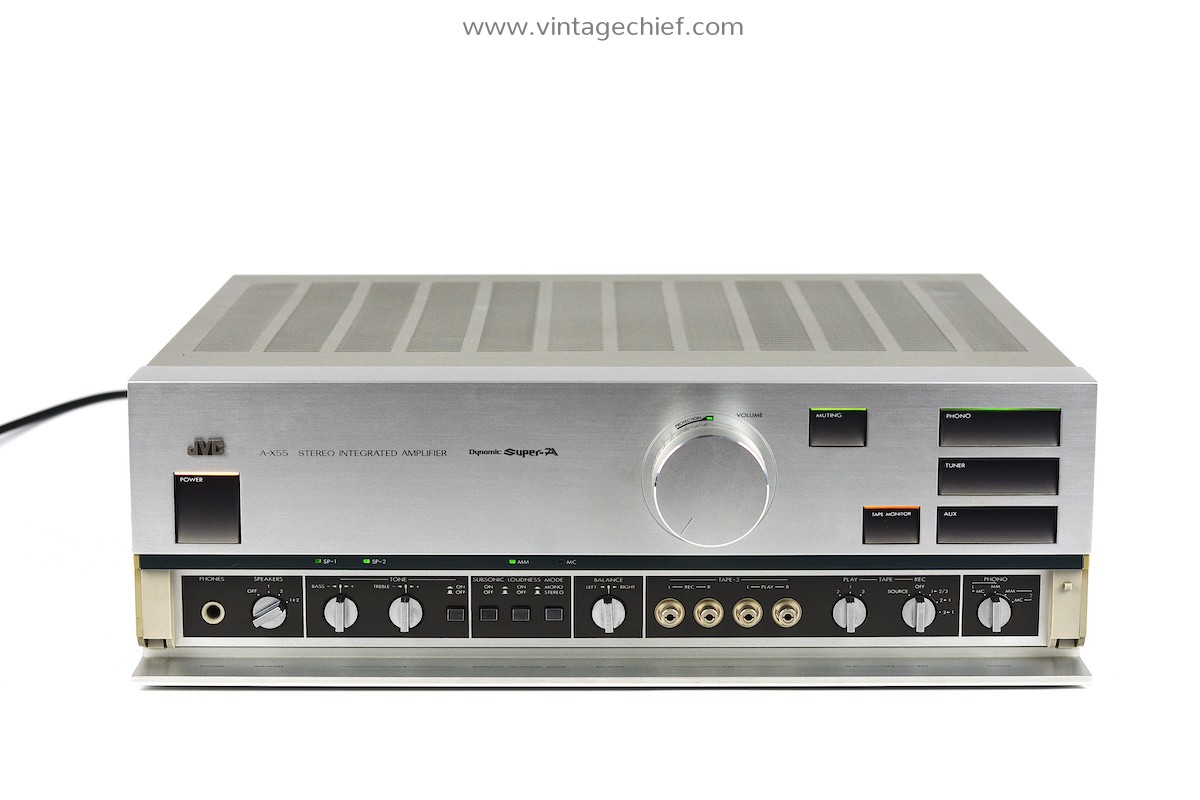 High End JVC A-X55 Amplifier | Dynamic Super A | Serviced | Phono MM MC ...