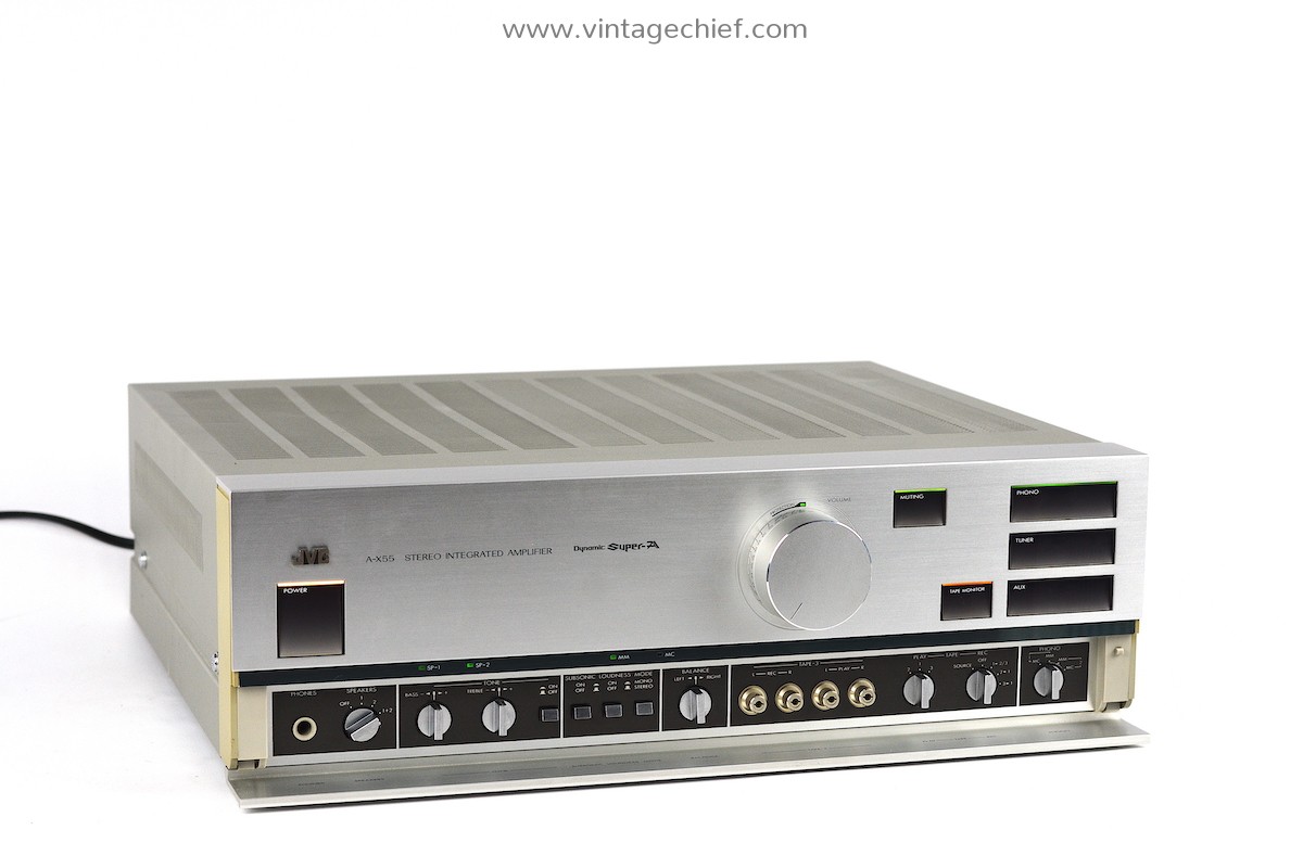High End JVC A-X55 Amplifier | Dynamic Super A | Serviced | Phono MM MC ...
