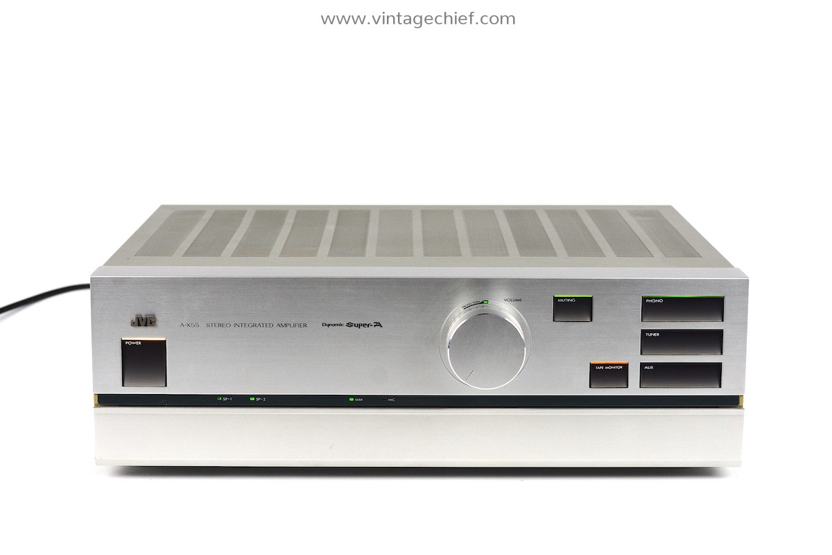 High End JVC A-X55 Amplifier | Dynamic Super A | Serviced | Phono MM MC ...