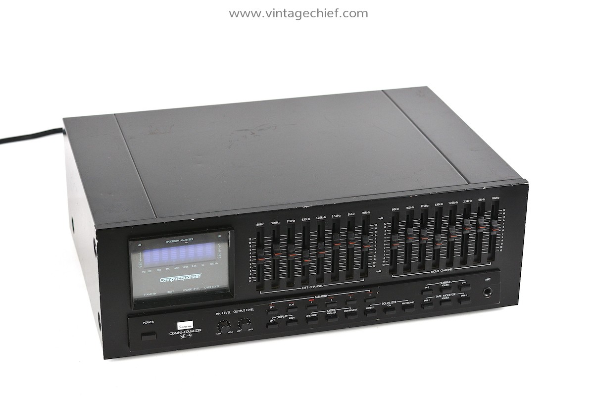 Sansui SE-9 Compu-Equalizer | 8 Band Computerized Stereo Graphic ...