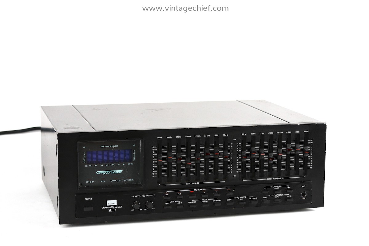 Sansui SE-9 Compu-Equalizer | 8 Band Computerized Stereo Graphic ...