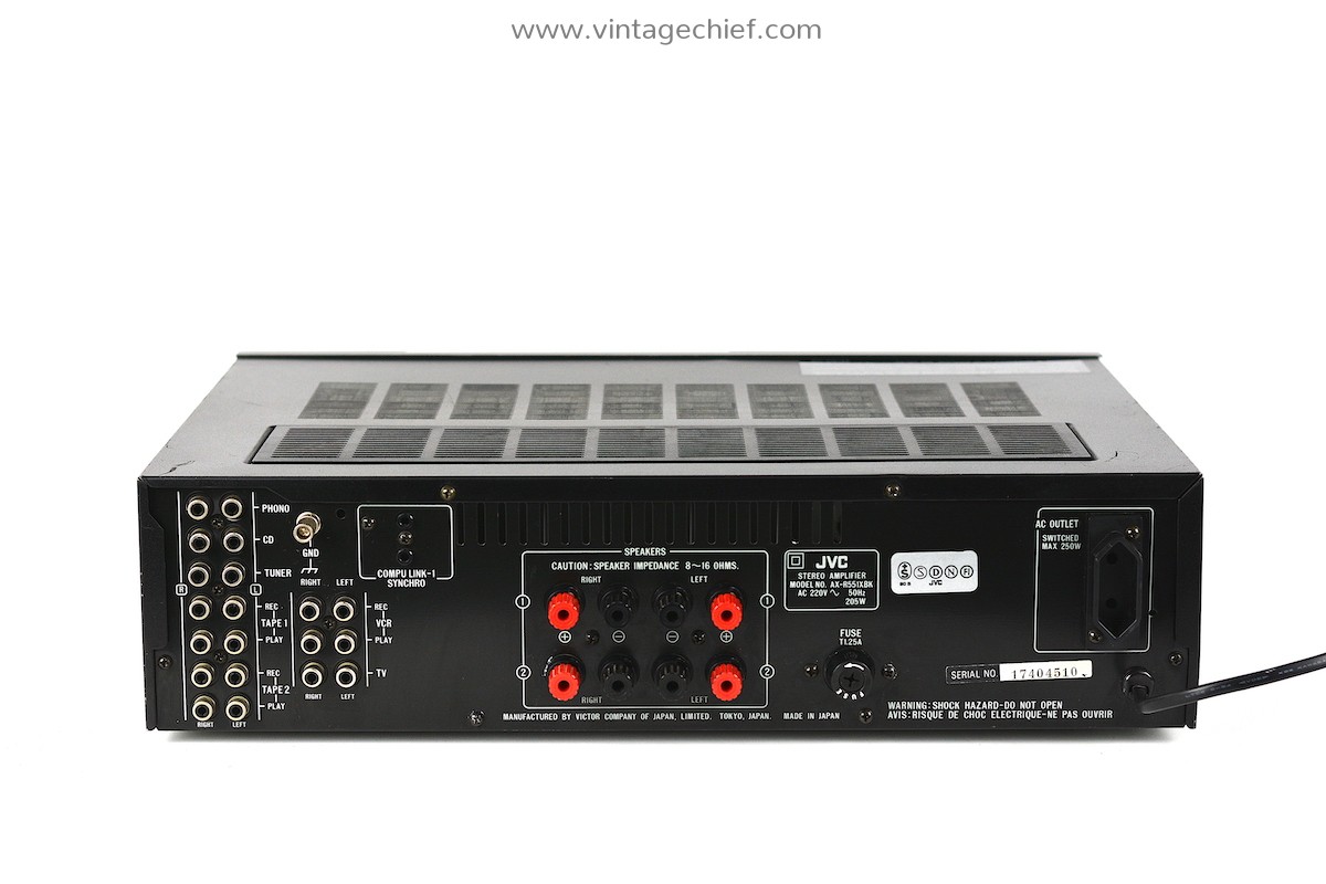 JVC AX-R551X Amplifier | Dynamic Super A | Built-in Equalizer | 2 x 100 ...