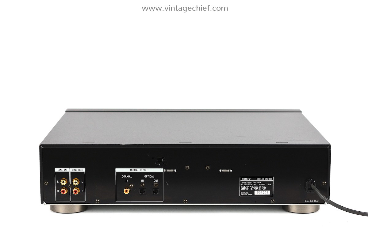 Audiophile Sony DTC-690 DAT Recorder | Digital Audio Tape Deck | Audio ...