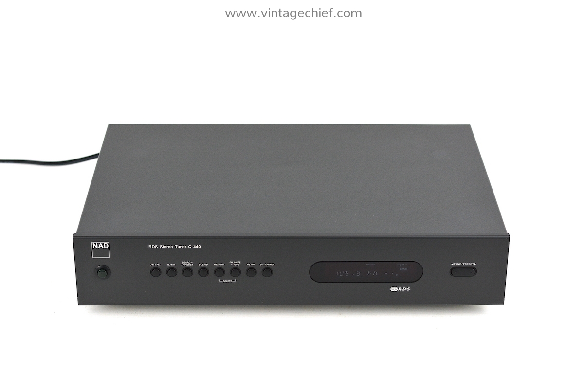 NAD C440 FM AM Tuner + Manual | RDS | Radio | NAD C 440 Tuner | Audio ...