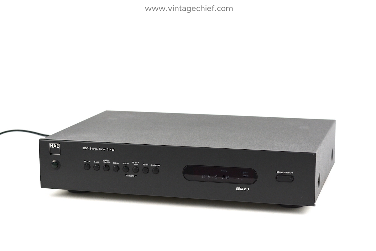 NAD C440 FM AM Tuner + Manual | RDS | Radio | NAD C 440 Tuner | Audio ...