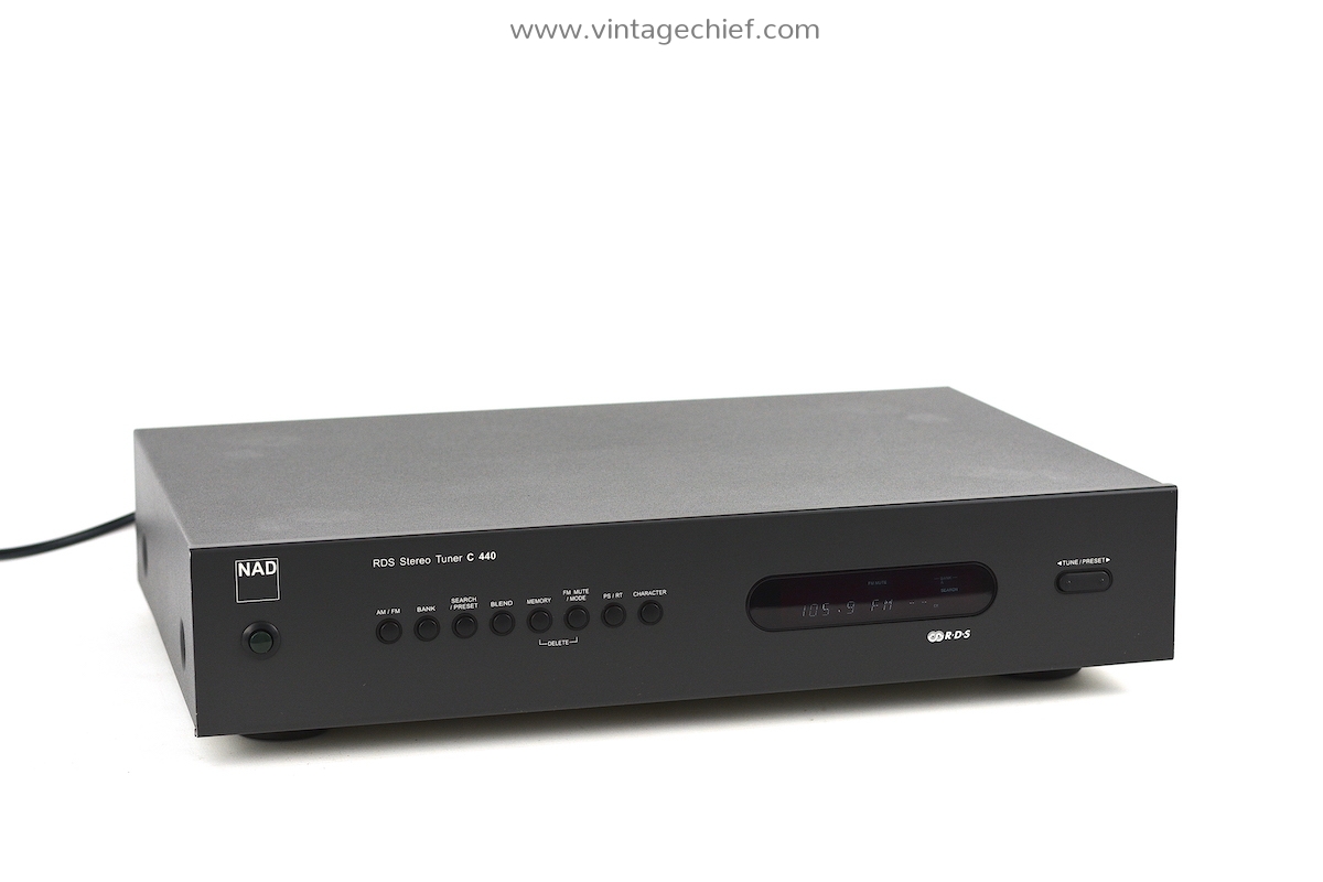 NAD C440 FM AM Tuner + Manual | RDS | Radio | NAD C 440 Tuner | Audio ...
