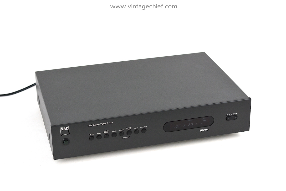 NAD C440 FM AM Tuner + Manual | RDS | Radio | NAD C 440 Tuner | Audio ...