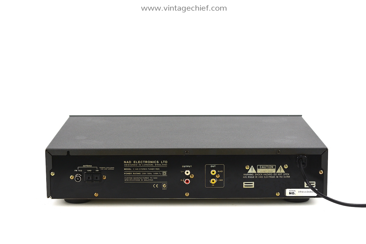 NAD C440 FM AM Tuner + Manual | RDS | Radio | NAD C 440 Tuner | Audio ...