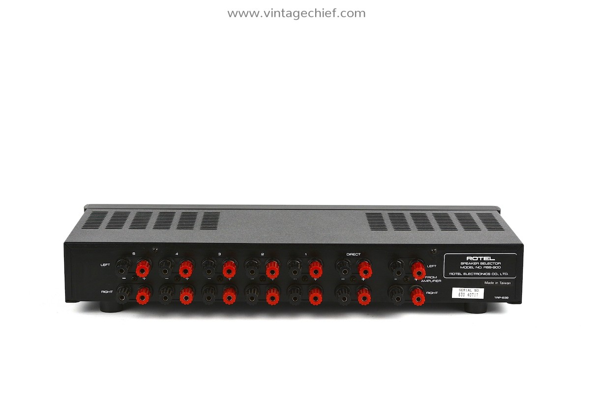 Rotel RSS-900 Speaker Selector | Speaker Switch | Distribution | Audio ...
