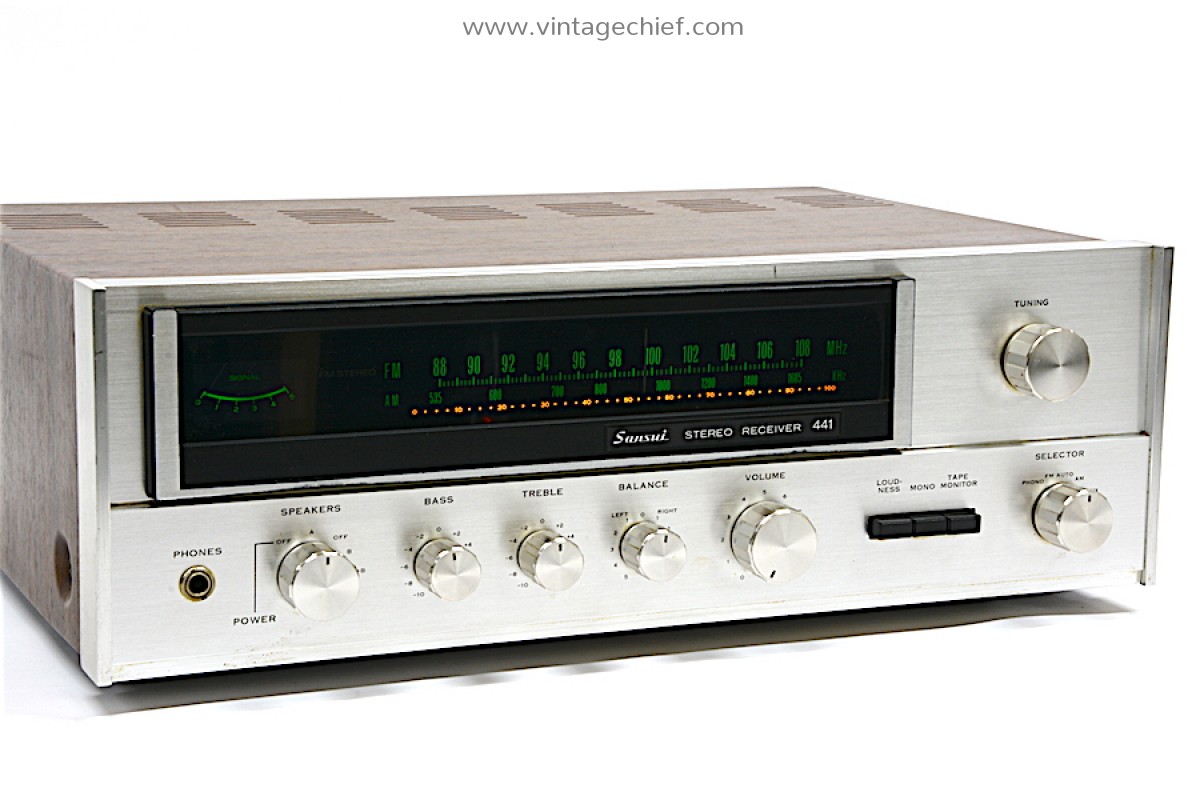 Vintage Sansui 441 Receiver | Serviced | Phono | Audio | HiFi | Stereo
