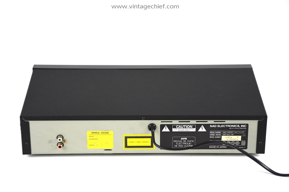 Audiophile NAD 5325 CD Player | NAD Cdplayer | Vintage | Audio | HiFi