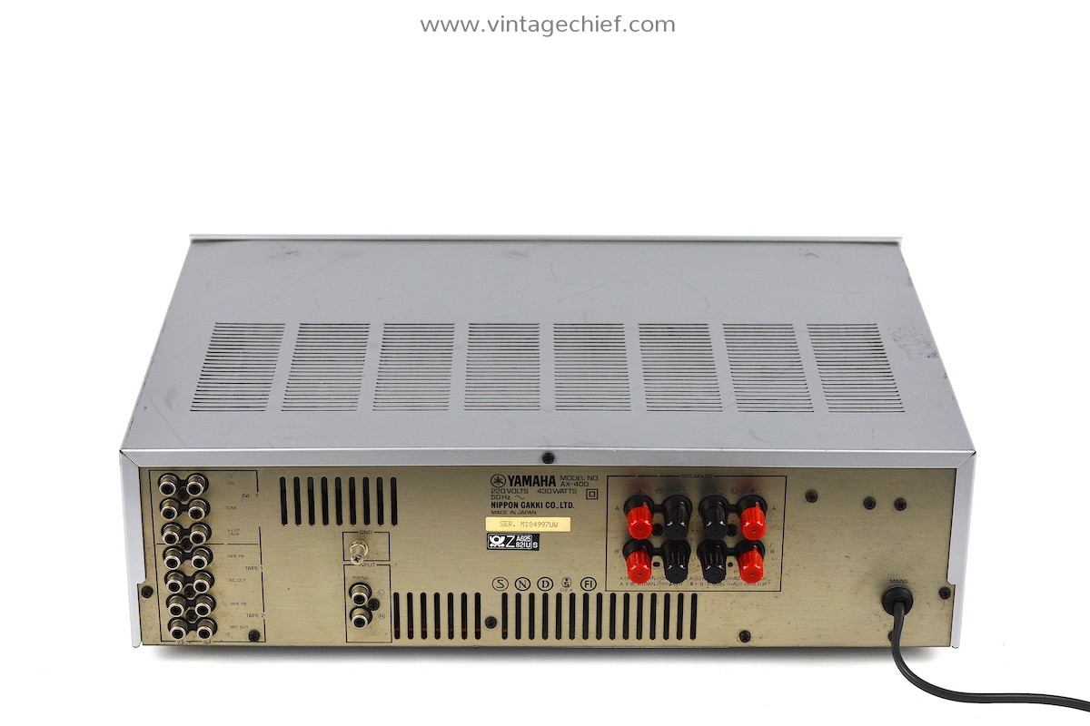 Yamaha AX-400 Natural Sound Amplifier | Serviced | Phono MM MC ...