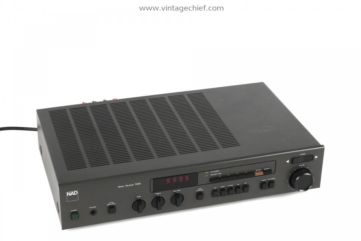 NAD 7020i Receiver | Stereo | Phono | Pre Out | Main In | Vintage