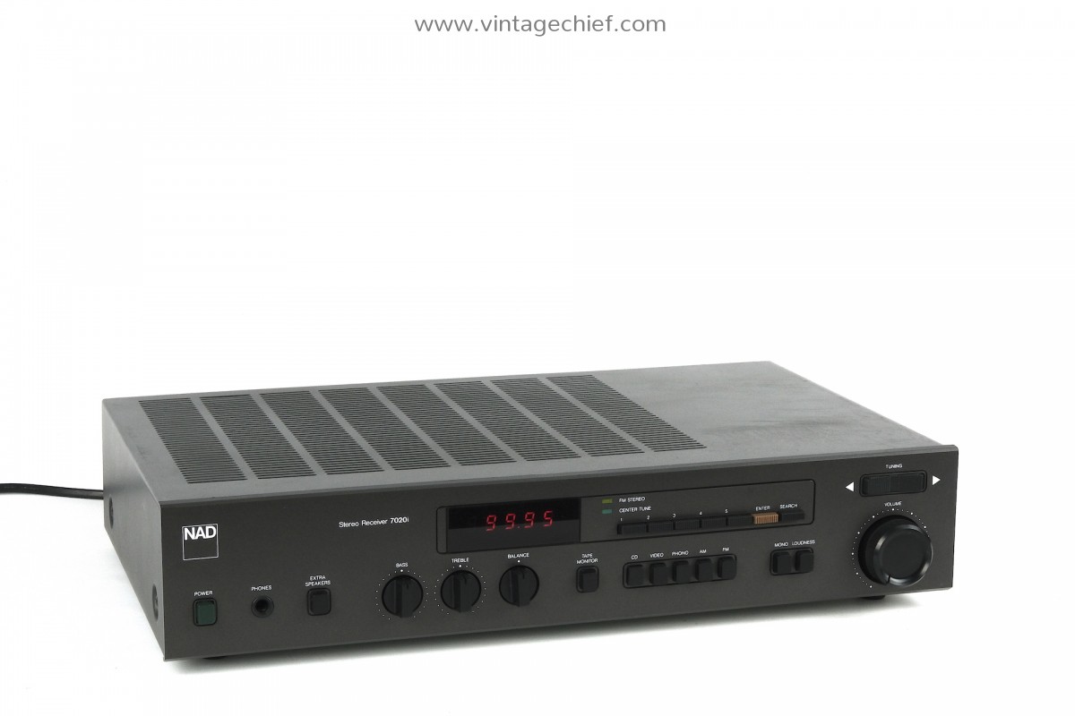 NAD 7020i Receiver | Stereo | Phono | Pre Out | Main In | Vintage