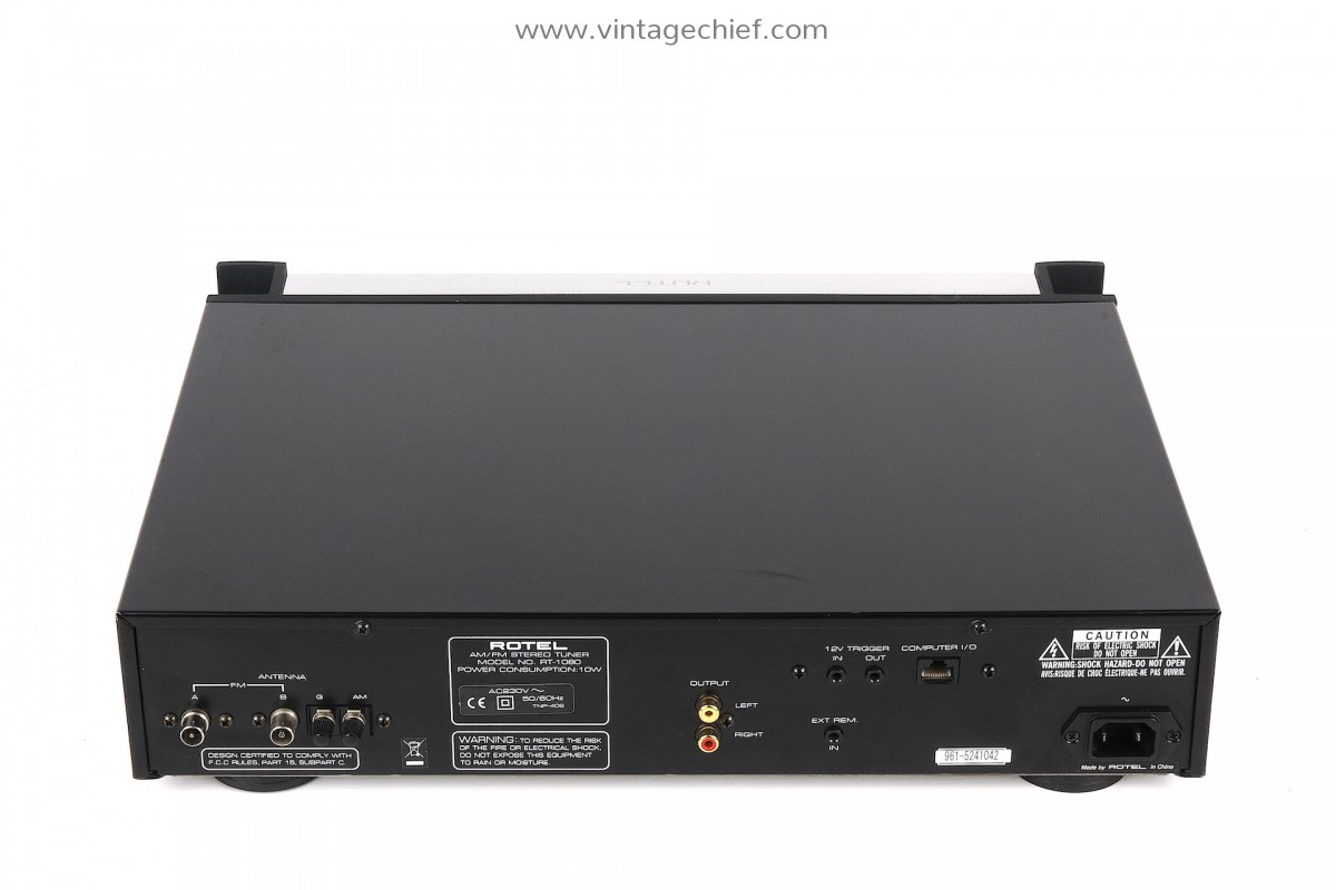 High End Rotel RT-1080 Tuner + Rotel RR-T92 Remote Control | Silver ...